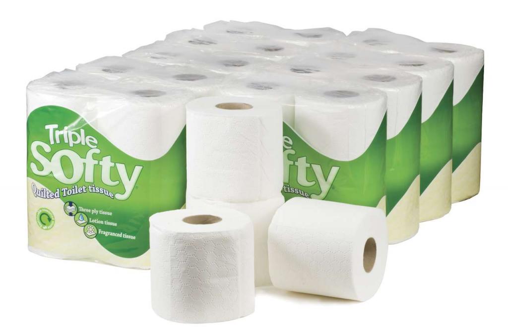 Triple Softy 3 Ply Toilet Tissue 166 sheets (40) - Donovan Bros Ltd